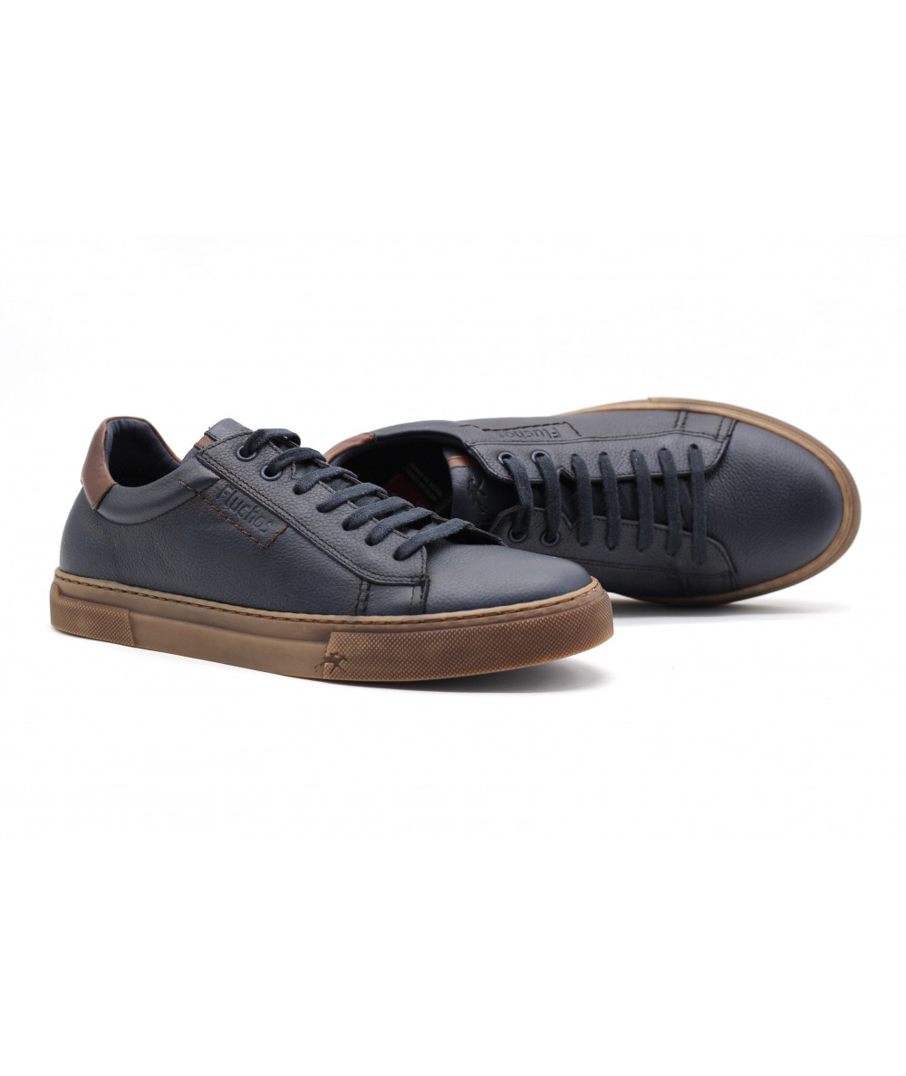 FLUCHOS F1336 NIKO Baskets Confortable Bleu Marine | L'Empreinte Chaussures