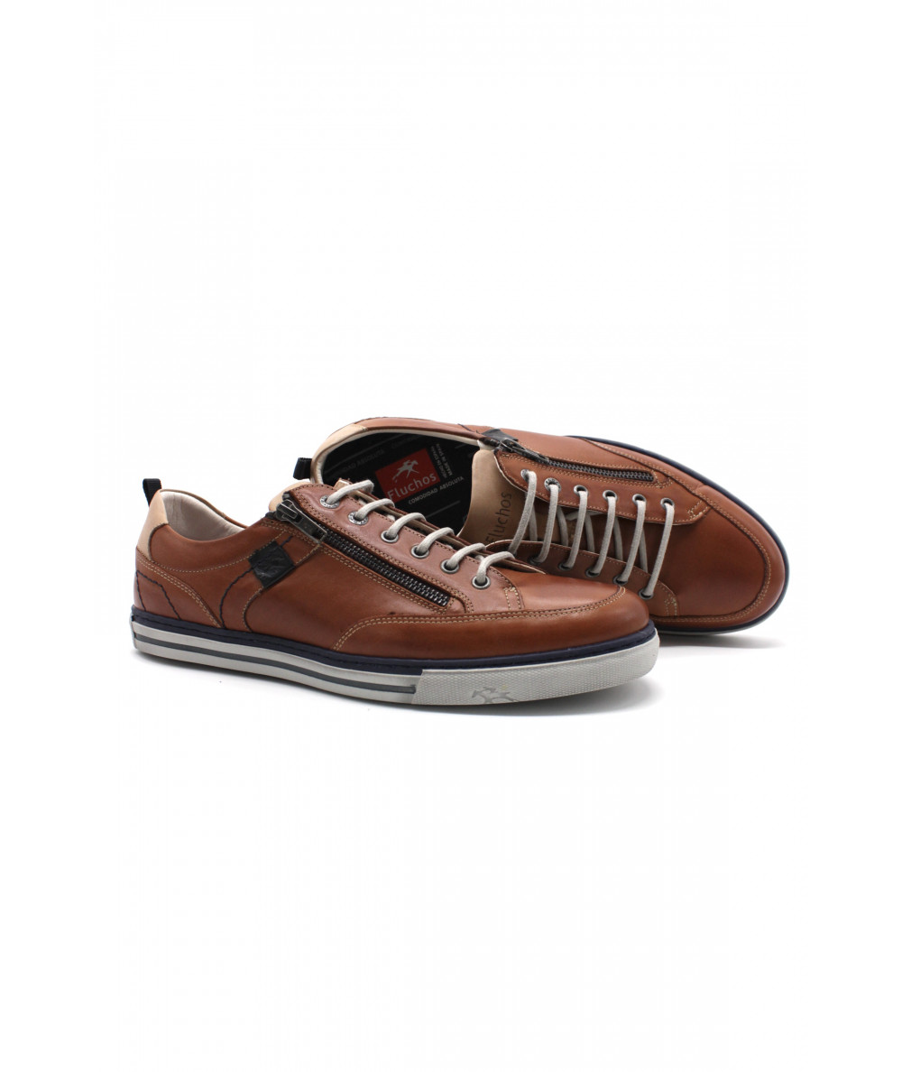 FLUCHOS 9376 QUEBEC chaussure à lacets style casual pour homme