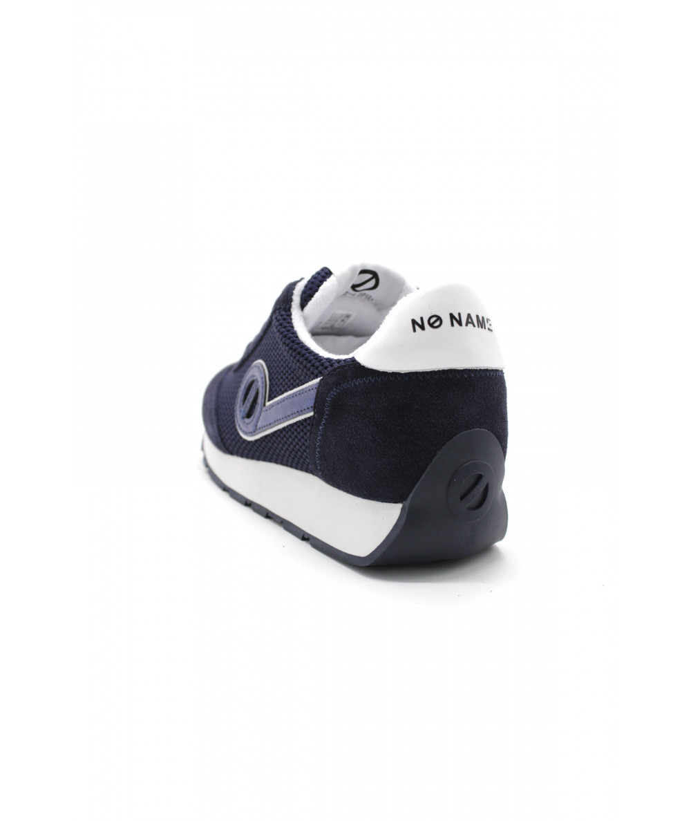 NO NAME CITY RUN JOGGER Baskets Cuir Bleu Marine | L'Empreinte Chaussures