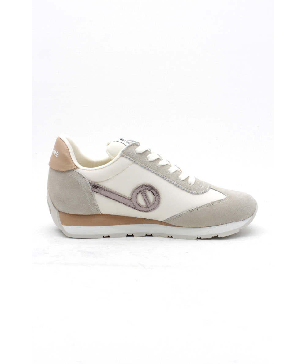 NO NAME CITY RUN JOGGER Baskets Cuir Beige | L'Empreinte Chaussures