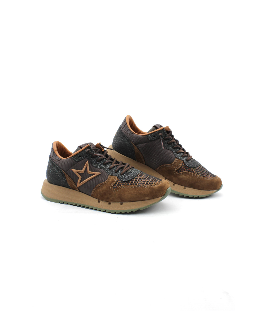 CETTI C1301 GOMINO Baskets Hommes Cuir Marron | L'Empreinte Chaussures