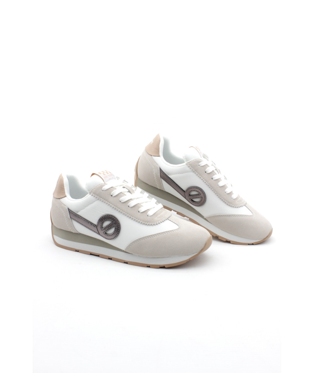 NO NAME CITY RUN JOGGER Baskets Cuir Blanc | L'Empreinte Chaussures