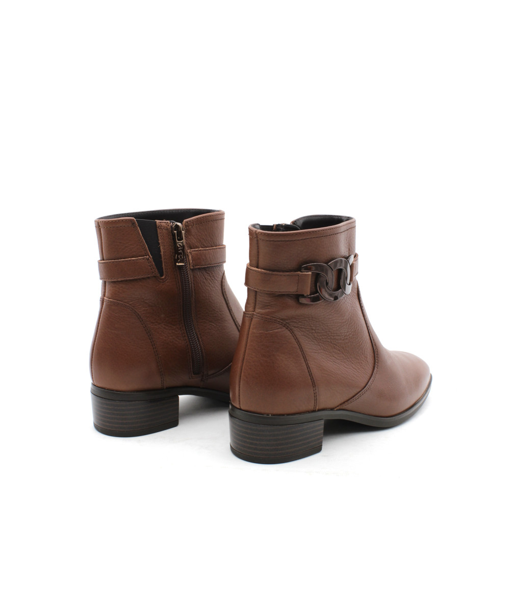 ARA 12-31803-08 Bottines Cuir Marron Confortable | L'Empreinte Chaussures